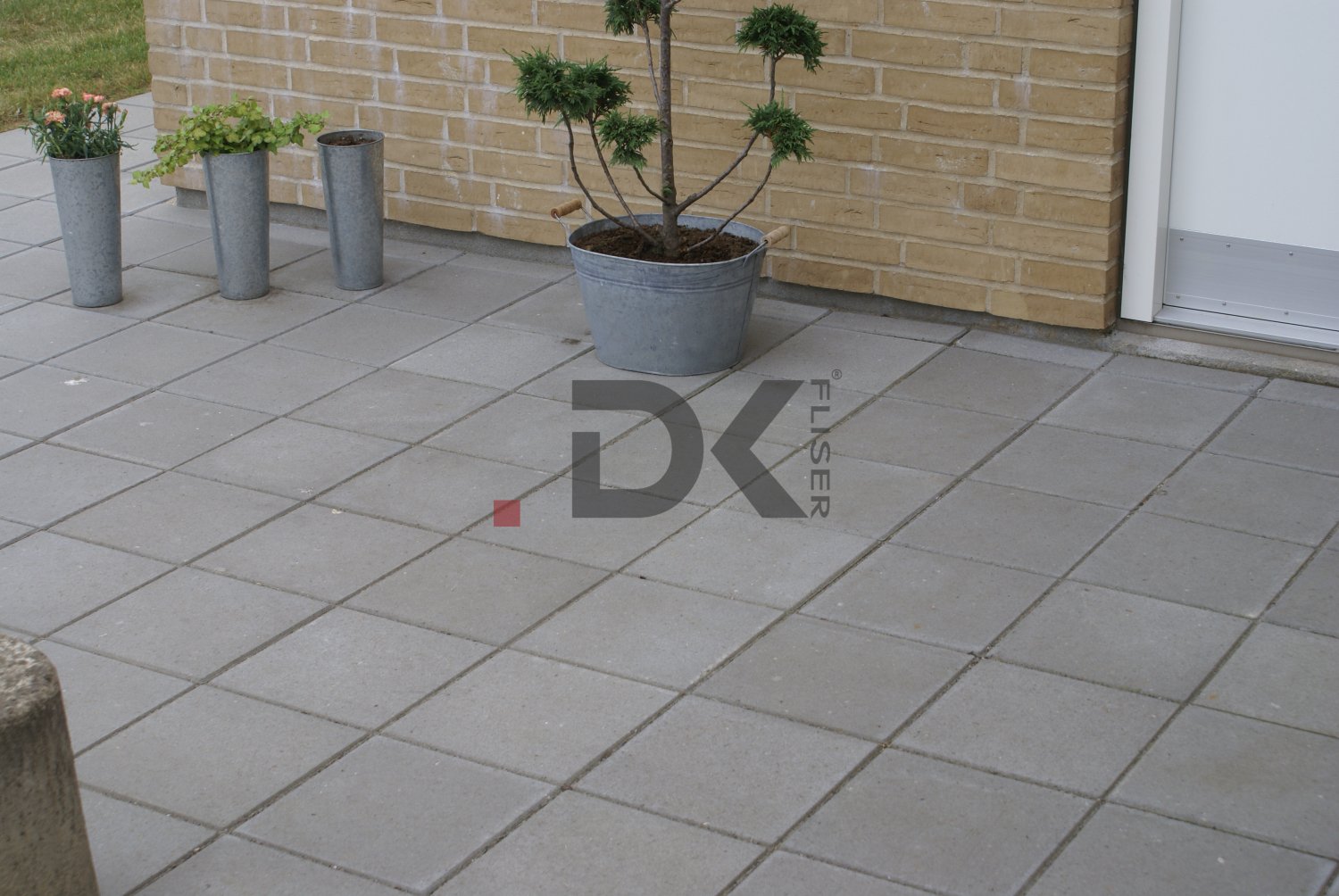 Betonfliser/Havefliser 30x30 cm Grå IBF - Betonfliser / Havefliser ...